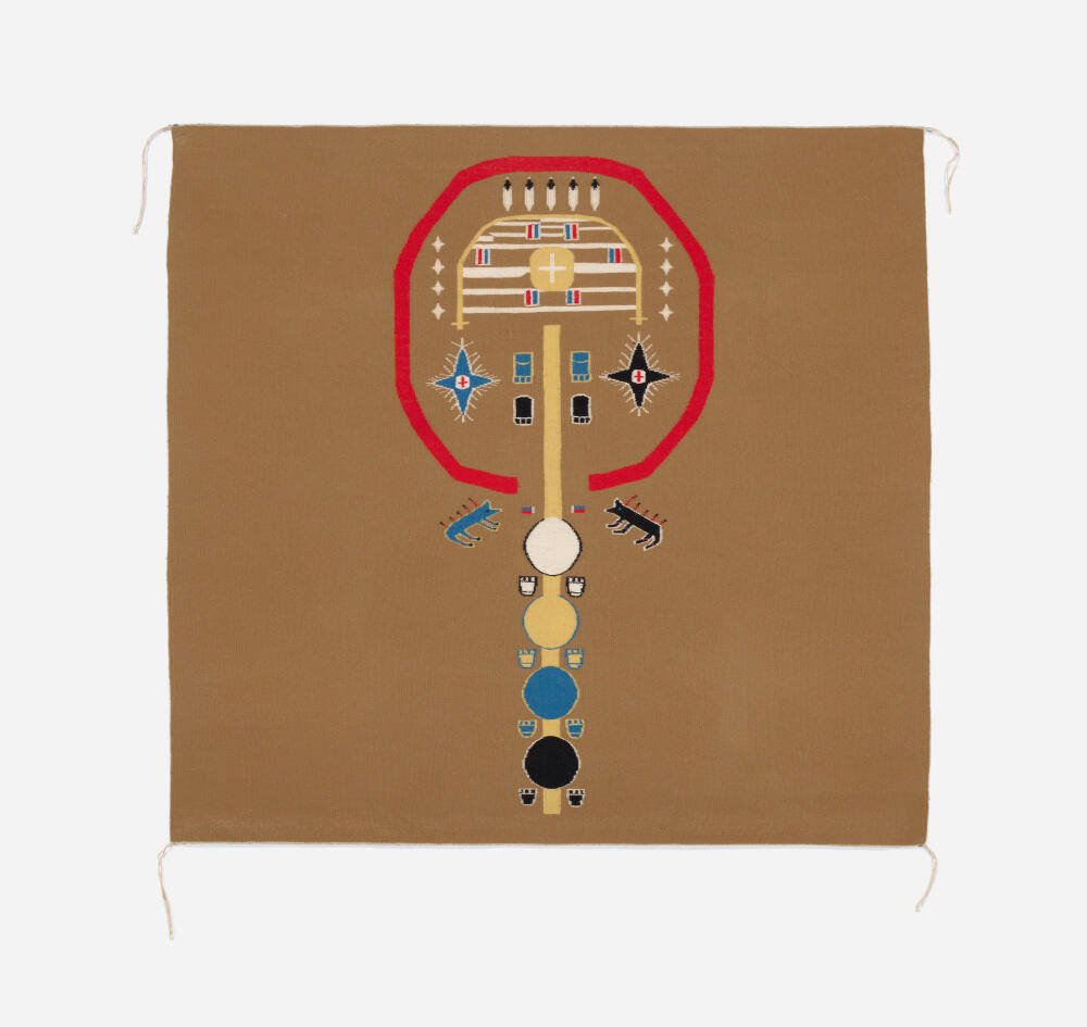 Sandpainting Tapestry (Great Star Chant) – Works – The Nelson-Atkins ...