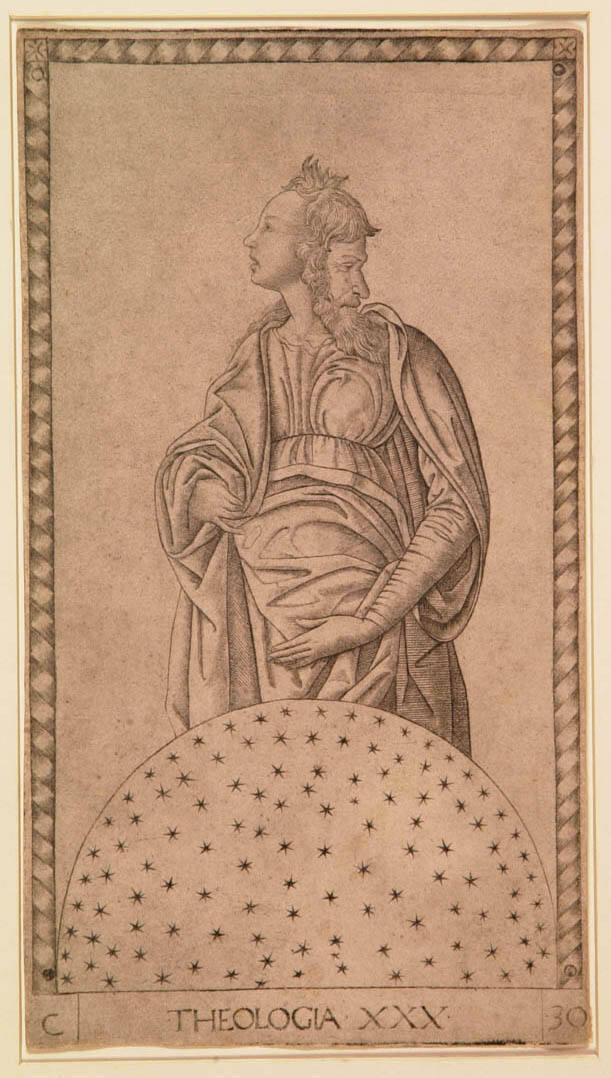 Theology, so-called Tarocchi Card – Works – The Nelson-Atkins Museum of Art