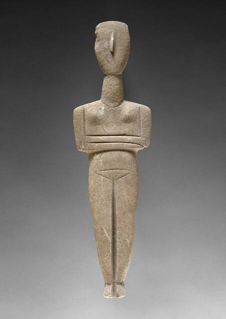 Cycladic Idol – Works – The Nelson-Atkins Museum of Art