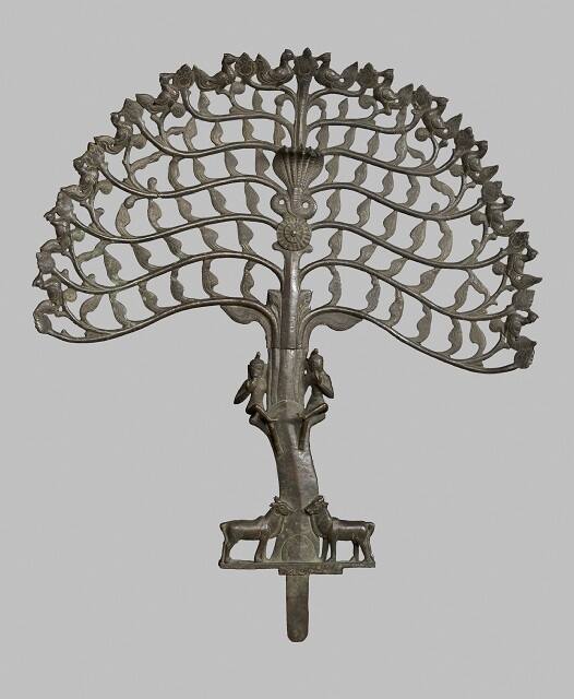 Tree of Life, part of a devotional oil lamp – Works – The Nelson-Atkins ...