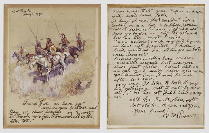 Letter with American Indians – Works – The Nelson-Atkins Museum of Art