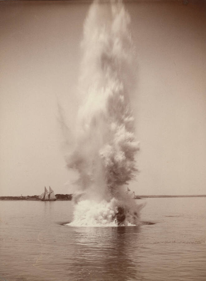 Torpedo Explosion, Willet's Point, New York Harbor – Photography ...