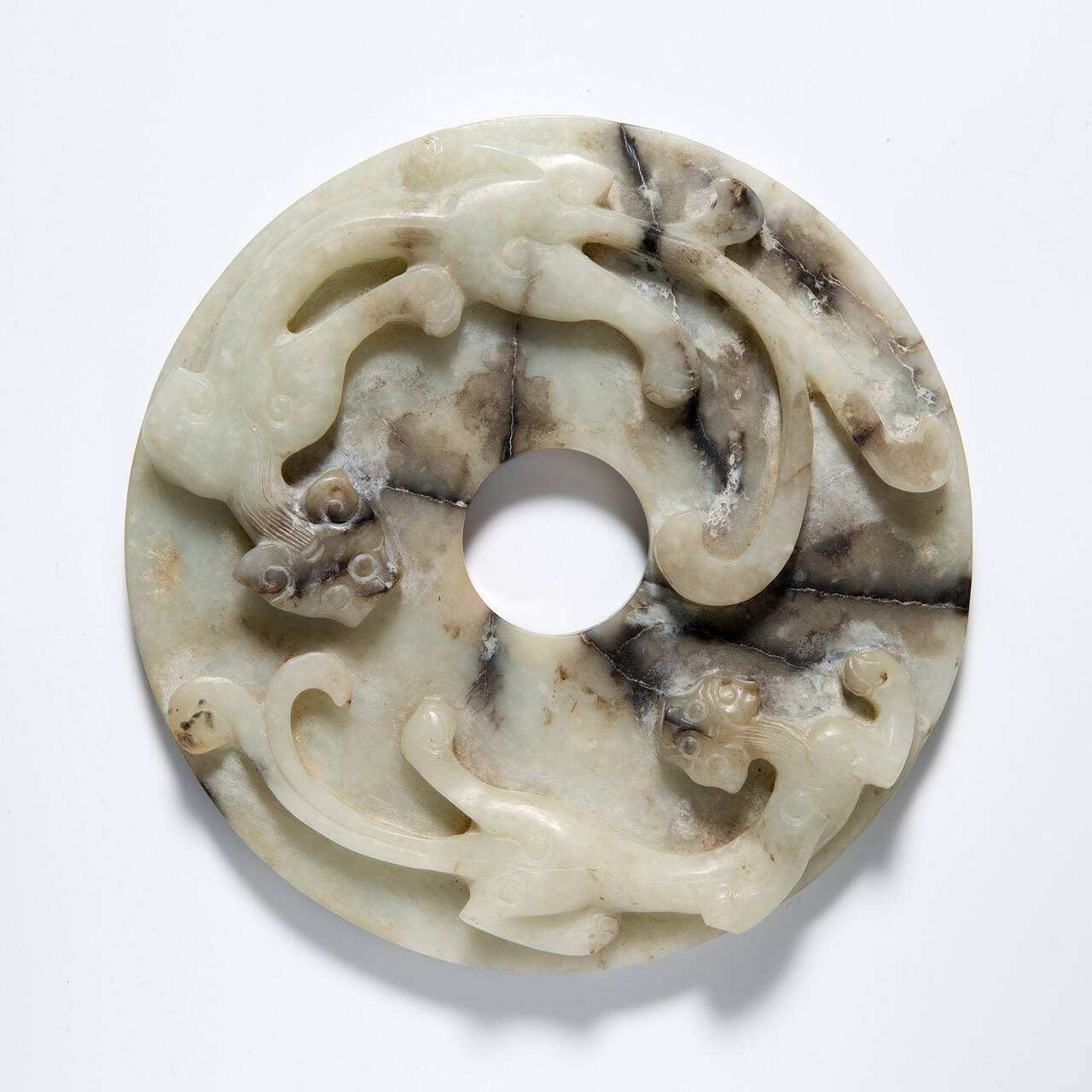 Pi: Disc Surmounted by Two Hydras – Works – The Nelson-Atkins Museum of Art