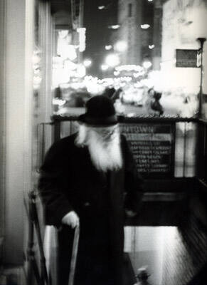 Old Man, Times Square – Works – The Nelson-Atkins Museum of Art